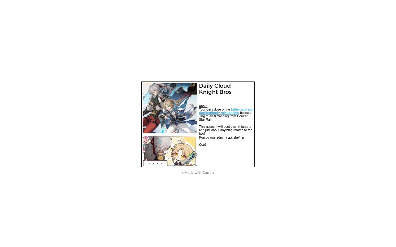 Welcome to Daily Cloud Knight bros!